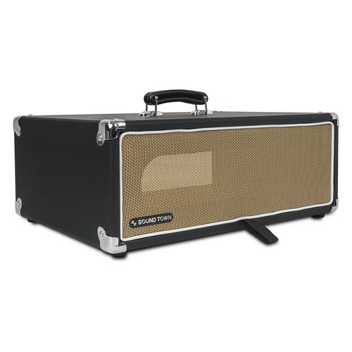 OPEN BOX:Sound Town Vintage 3U Amp Rack Case 12.5" Depth Black (STVRC ...