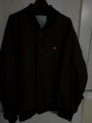 Vintage LRG Wool Dark Brown Mens Jacket XXL/TTG Lining 100% nylon | eBay