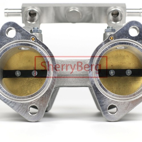 new 40mm Twin Throttle Body Injection + fuel rail Weber/Dellorto/Solex ...