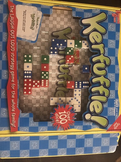 Kerfuffle Family Dice Strategy Board Game Dicecapades 2 to 4 Players ...