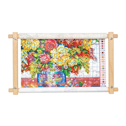 Tapestry Scroll Universal Embroidery Frame Cross Stitch DIY Quilting ...
