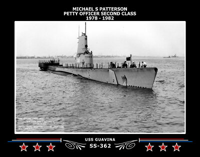 Navy Emporium USS Guavina SS-362 Canvas Photo Print 151SS362 | eBay