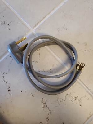 Smart choice Cable 4' Gray 3 Conductor Range stove oven 220 power Cord ...