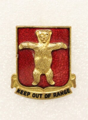 U.S. Army DI Pin: 209th Field Artillery Battalion - p/b, GEMSCO | eBay