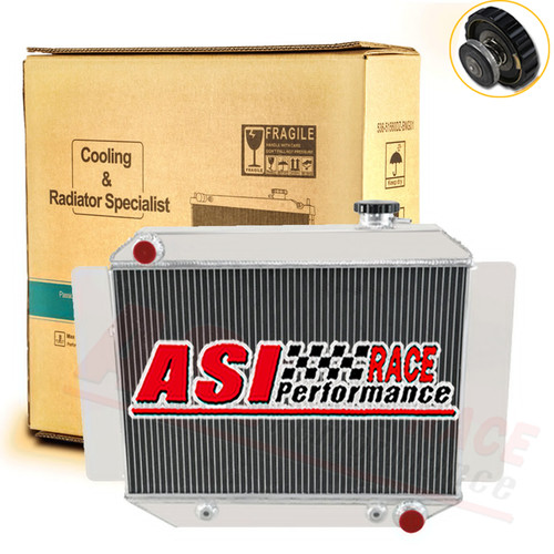3 ROW AA5052 Aluminum Radiator For HOLDEN HR HK HT HG 6CYL 1966-1971 AT ...