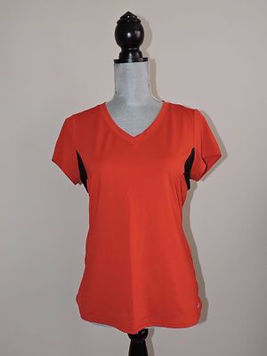 Ideology Athletic Shirt Red Exercise Workout Vented Mesh Armpits ...