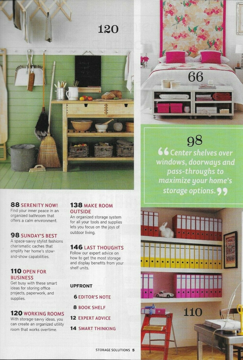 Storage Solutions Magazine Home Offices Cabinets Closets Pantry Kids ...