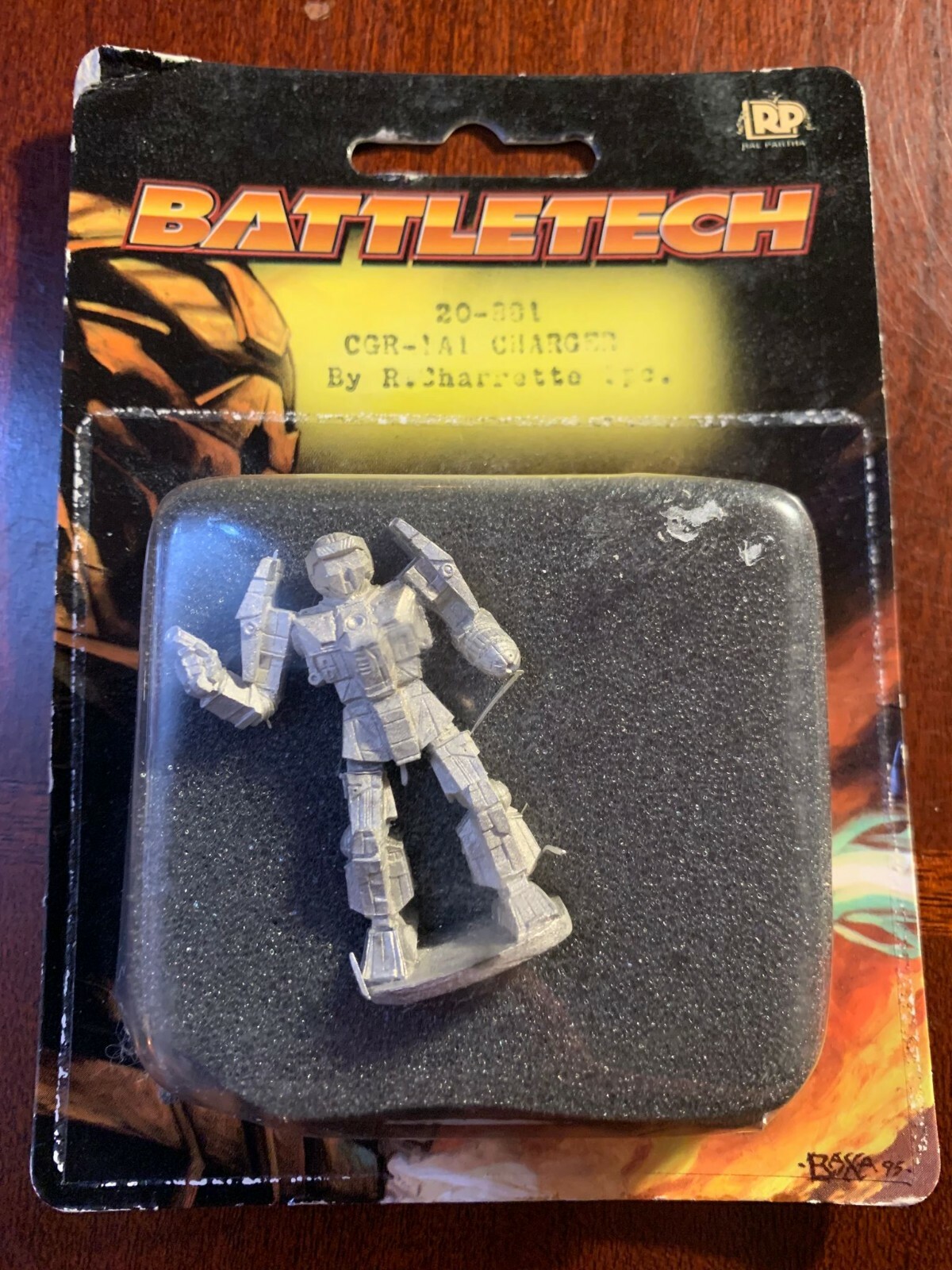 BATTLETECH RAL PARTHA: 20-881 CGR-1A1 CHARGER - FACTORY SEALED! RARE ...