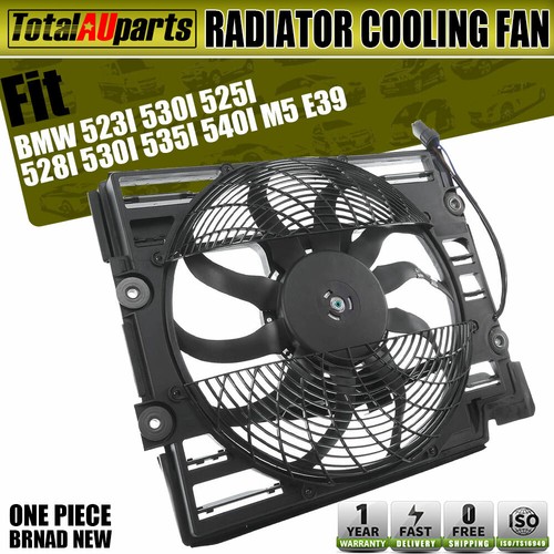 Radiator Cooling Fan Fits for BMW 523i 525i 528i 530i 535i 540i M5 E39 ...