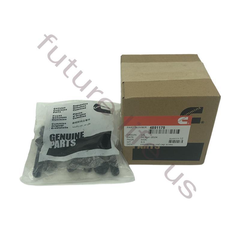 NEW OEM 12pc CON ROD Bolts CAP Screw Fit Dodge Cummins 03-19 4891179 US ...