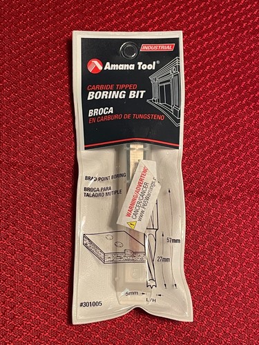 New Amana Tool 301005 Carbide Tipped Boring Bit | eBay