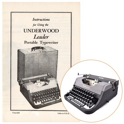Typewriters - Underwood Leader