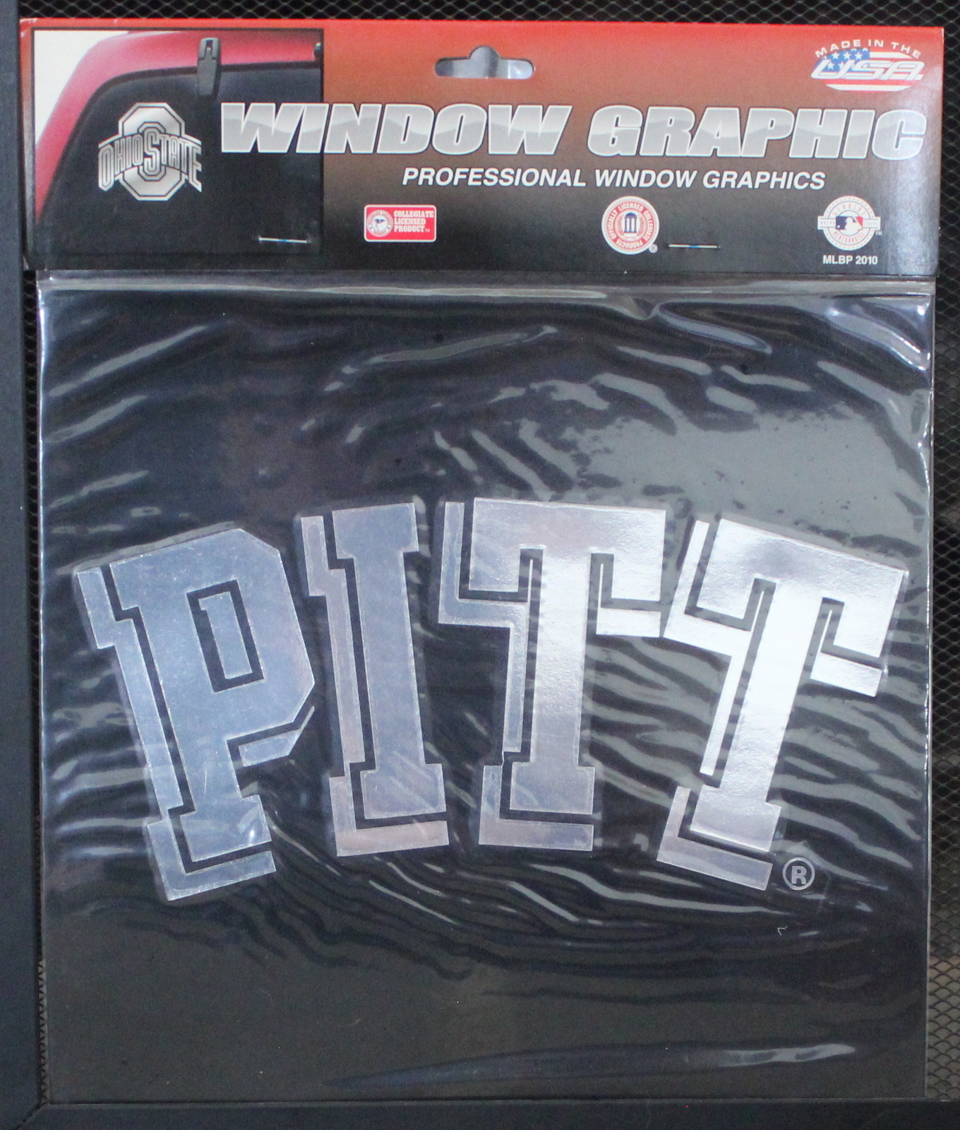 Pittsburgh Large Window Graphic Sticker NCAA Decal University of Pitt ...