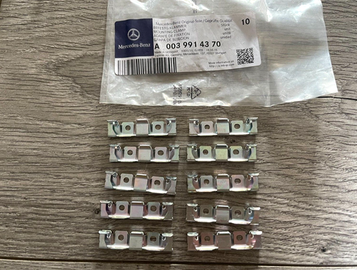 Mercedes-Benz Rocker Panel Mounting Clamps 0039914370 | 10 PCS ...