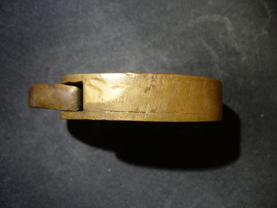 Rare W. Bohannon Brooklyn NY Antique Brass Lock | eBay