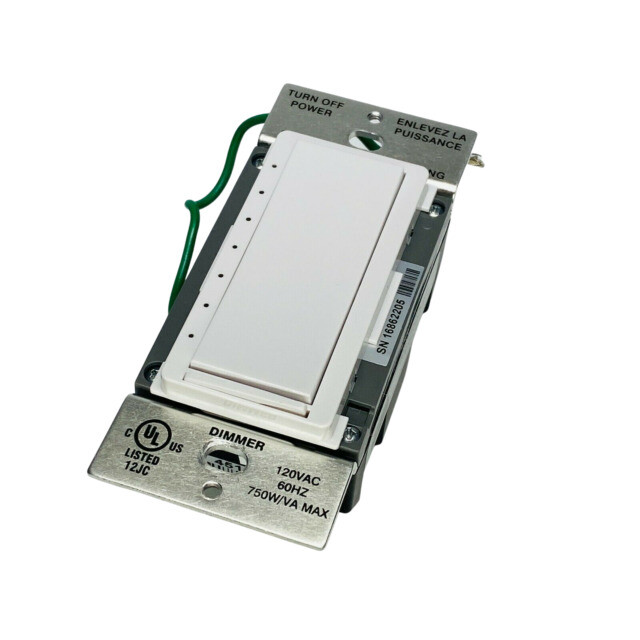 Crestron (CLW-DIMEX-P-W-S) Cameo Wireless In-Wall Dimmer 120V - White ...