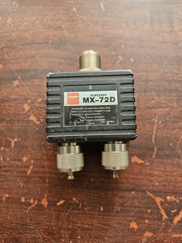 Diamond Antenna Duplexer MX-72D HF/VHF & UHF | eBay