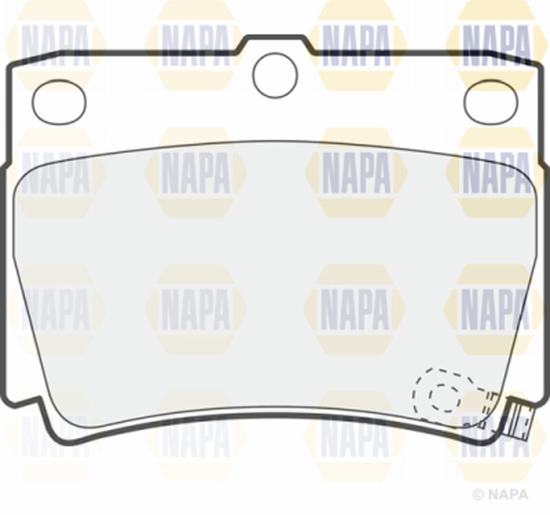 Brake Pads Set Rear CPO Fits Mitsubishi Shogun Sport 1998- 4605A783 ...