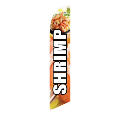 SHRIMP seafood mariscos Advertising Feather Banner Swooper Flag - FLAG ...