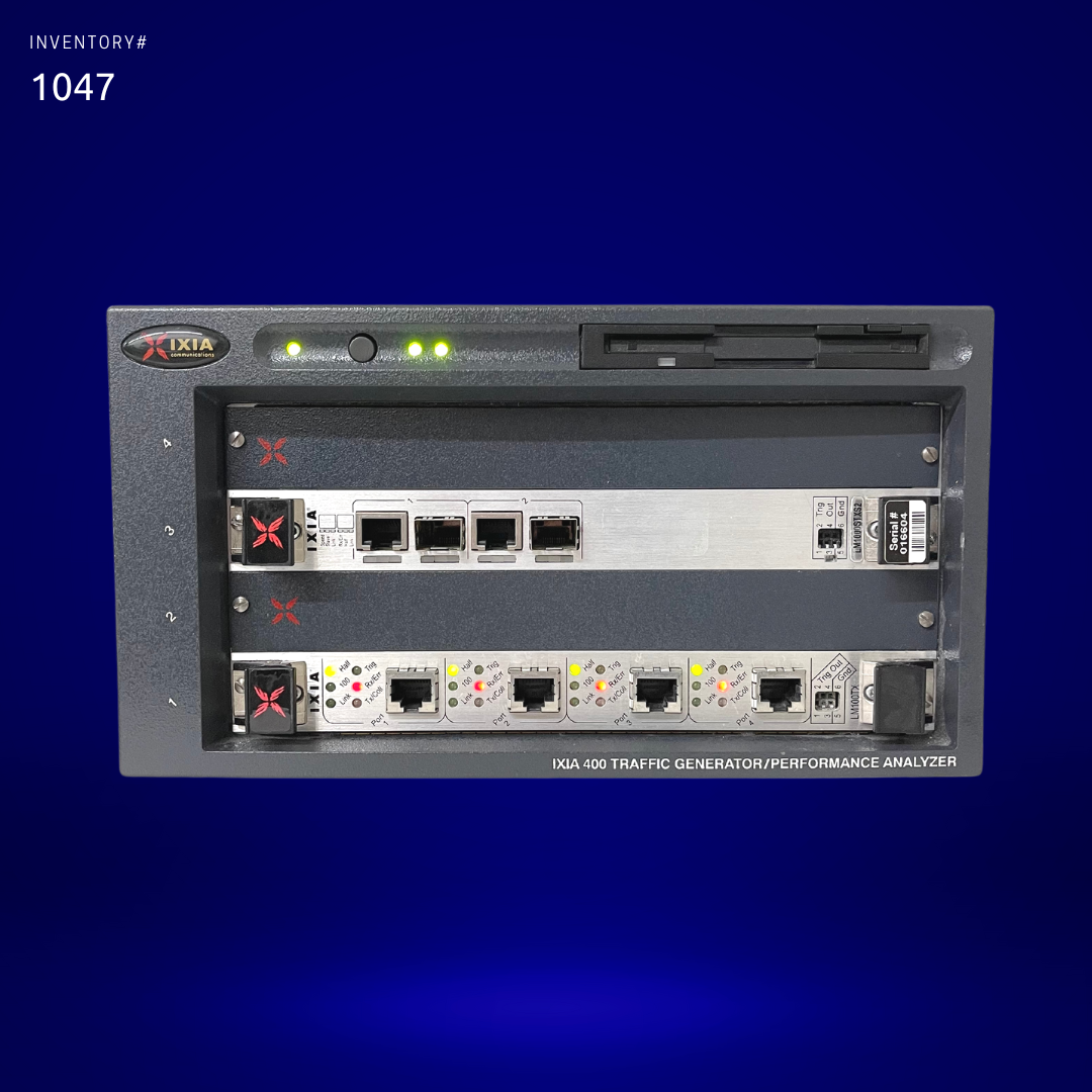 Ixia 400T Traffic Generator Performance Analyzer W/ LM1000STXS2 ...