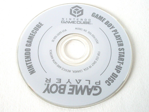 Nintendo GameCube Game Boy Player Startup Disc Disk Only USA Gameboy ...