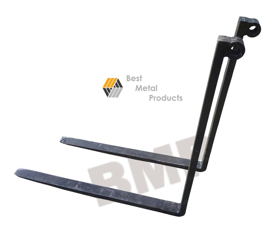 Pin-Type Bucket Forks Pallett Forks Tractor Case Deere Telehandler ...