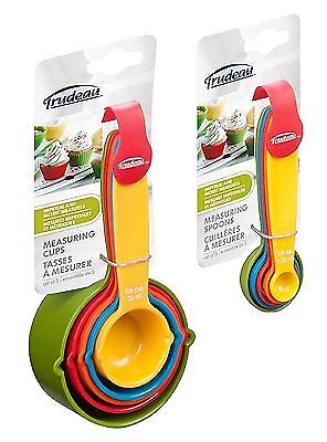 Trudeau 5pc Measuring Cup & 5pc Measuring Spoon Set | eBay