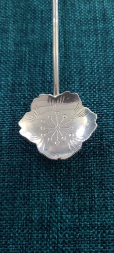 Vintage Sterling Silver Japanese Figural Bamboo Demitasse Tea Spoon ...