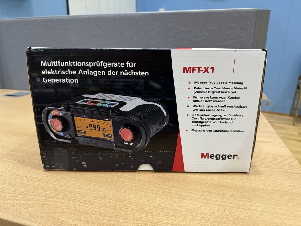 Megger MFT-X1 Multifunction Tester with FACTORY Calibration | eBay UK