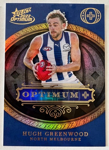 2022 Select Optimum Optimum Plus Parallel - Hugh Greenwood #063/115 | eBay