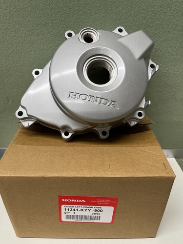HONDA LEFT CRANKCASE COVER 2014-2023 CRF125 F/FB GENUINE OEM 11341-KYY ...