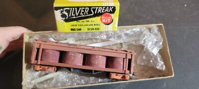 EX BOXED HO Scale Train Car SILVER STREAK M & StL NEW FIRE ENGINE RED ...