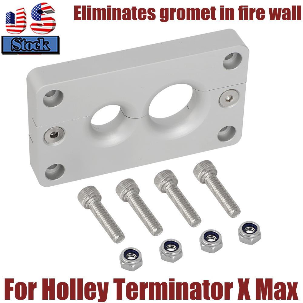 For Holley Firewall Pass Through Terminator X Max Eliminates Gromet In ...