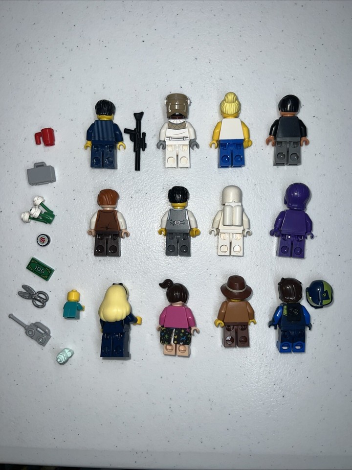 LEGO Minifigures lot 12 Star Wars CMF, Rare, Space, TLM minifigs ...