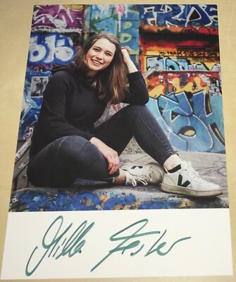 Emilia Milla Fester Orig. signierte Autogrammkarte Autogramm Grünen ...