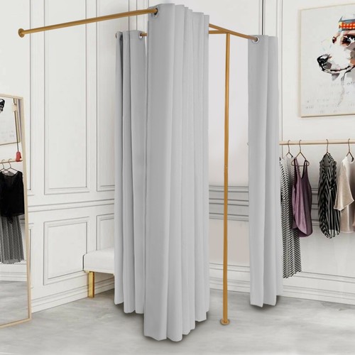Wall Mount Clothing Store Corner Changing Room Double Fitting Room for ...