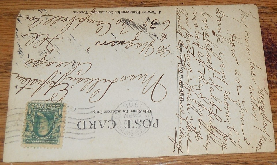 1908 REAL PHOTO POSTCARD~SALT SULPHUR SPRING EXCELSIOR SPRINGS MO Q2 | eBay