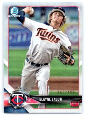 2018 Bowman #BCP141 Blayne Enlow Chrome Prospects Refractor #/499 | eBay