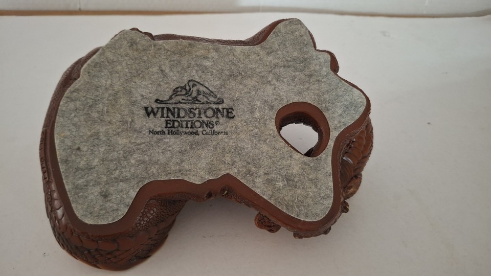 1985 Windstone Collection, Mother Dragon, Turquoise & Brown Figure M ...