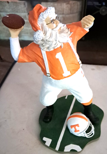 Vintage 1998 Gameday Santa University of Tennessee Figurine Collegiate ...