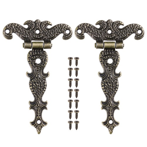 2 Pcs Vintage Hinge Cabinet Hardware Hinges Retro Style Furniture | eBay Australia