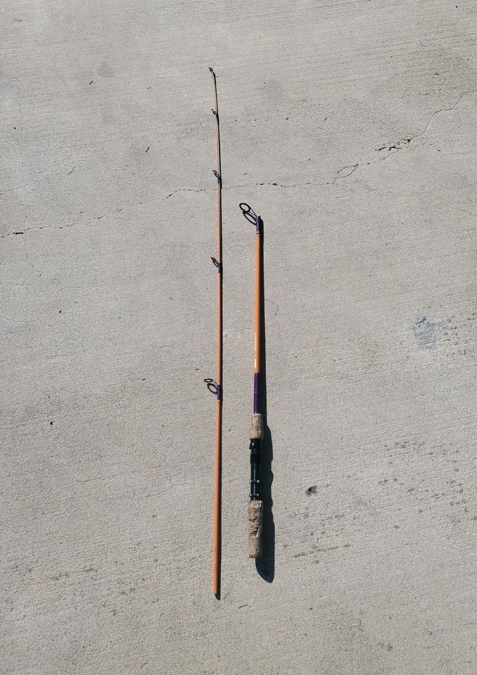 RARE Vntg KENCOR XL-1 Trout Fishing Rod Pole 5'-8" 1# Lb. Line Tenlew ...