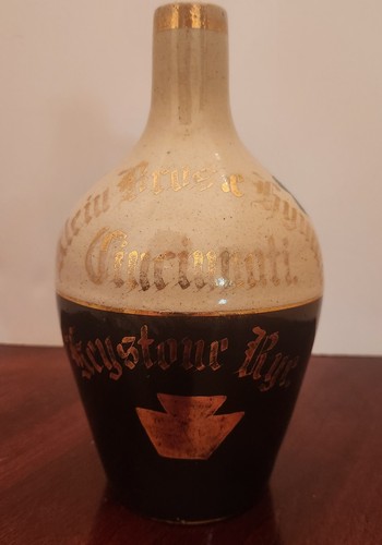 PRE-PROHIBITION KLEIN BROS & HYMAN CINCINNATI KEYSTONE RYE STONEWARE ...