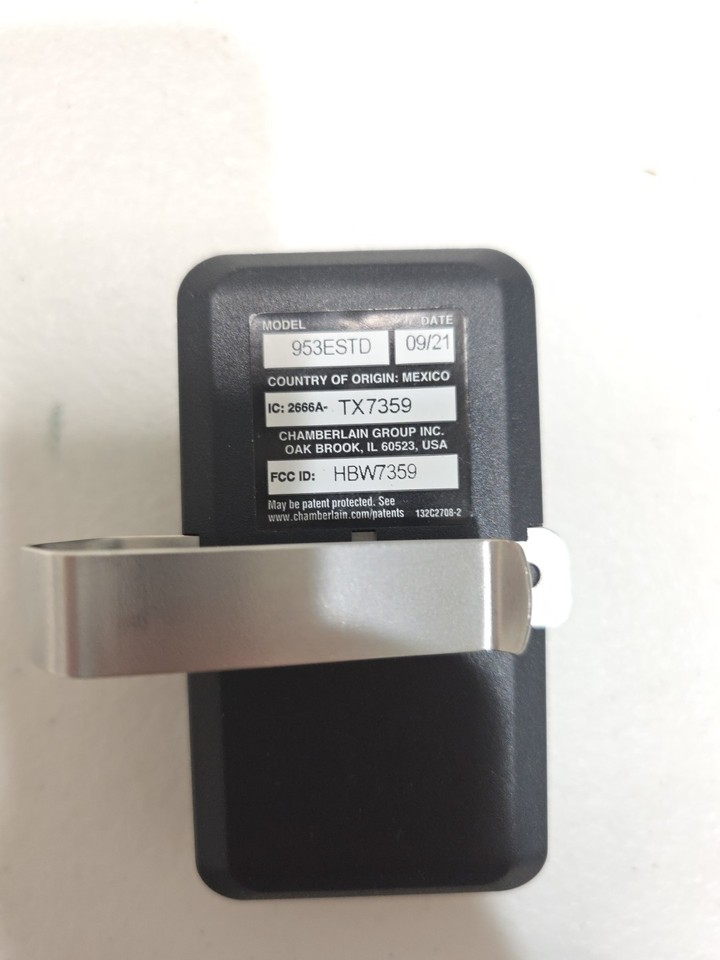 OEM Chamberlain 953ESTD (3-Button) Garage Door Gate Opener Remote ...