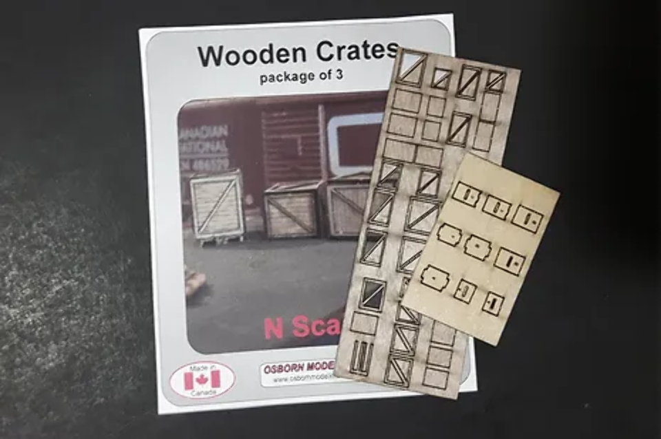 Osborn Model Kits N Scale Crates 3065 | eBay