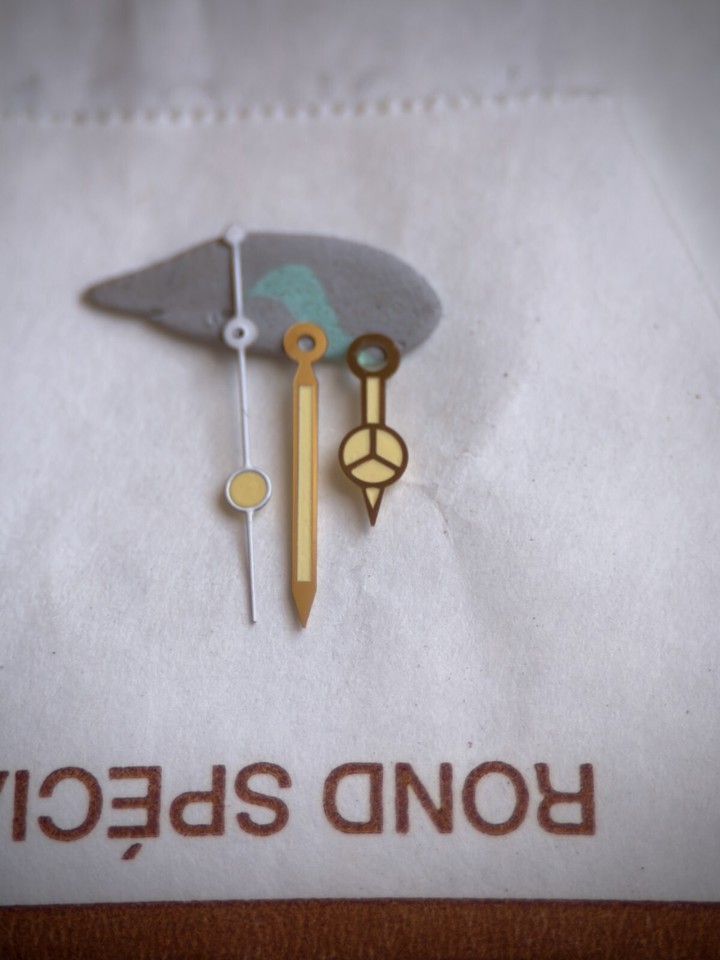 GILT 1:1 Watch Hands for Rolex 6538 Big Crown Submariner / Handset for ...