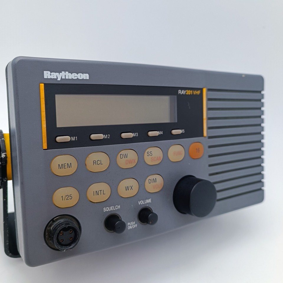 Raymarine RAY201 Loud Hailer Marine VHF Radio Transceiver Raytheon RAY ...