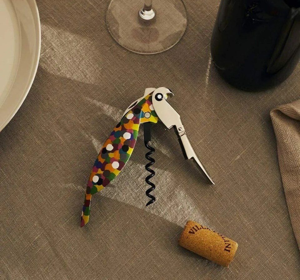 A di Alessi Parrot Sommelier-Style Corkscrew, Multi-Color | eBay