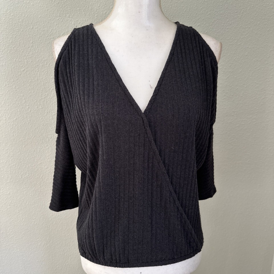 Black gray top 34 sleeve | eBay