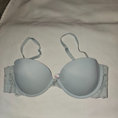 Xhilaration Multi-way 34C Bra Strapless Baby Blue | eBay